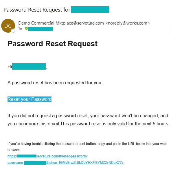 Admin Users Password Reset – WorkN